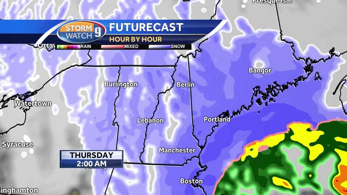 Hour-by-hour: Tracking heavy snow in New Hampshire
