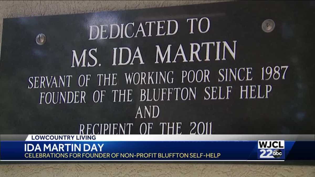 Town of Bluffton celebrates Ida Martin Day honoring founder of Bluffton ...