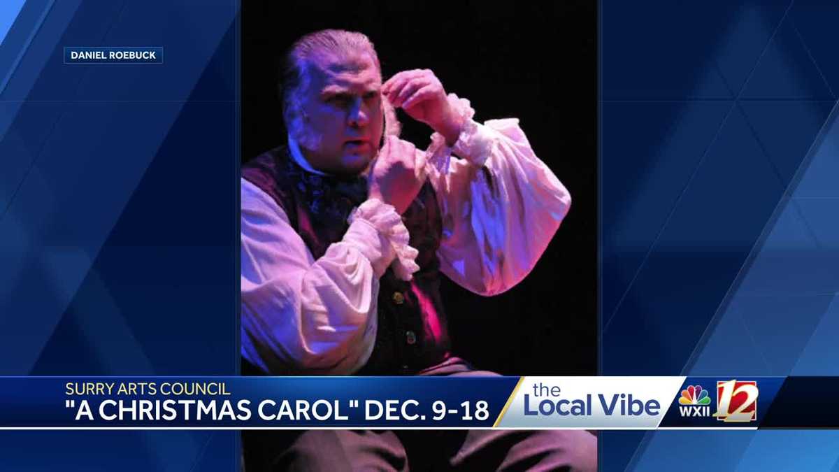 Actor Daniel Roebuck featured in Surry Arts Council's "A Christmas Carol"