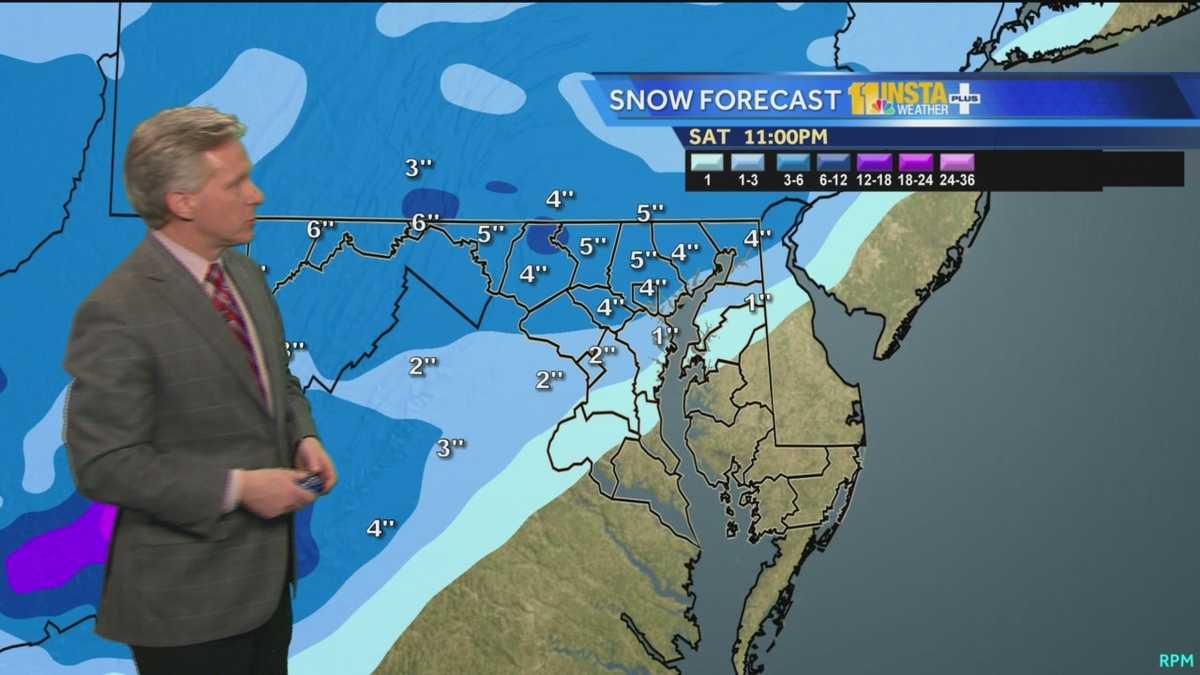 Snow to start around midday
