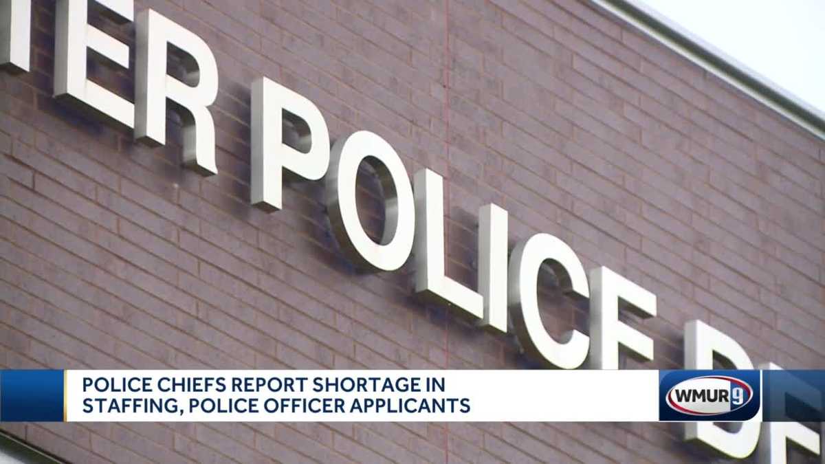 Police departments report staffing shortage, fewer police officer ...