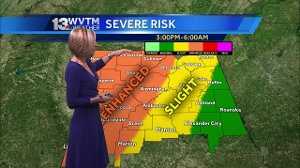 Meteorologist Stephanie Walker has the latest on the severe weather ...