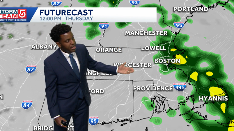 Video: Thursday showers, warmer next week