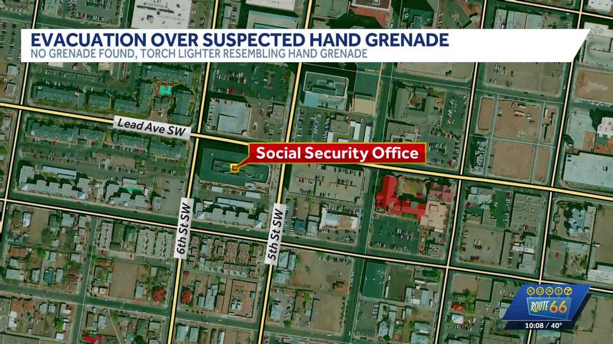Lighter prompts evacuation of Social Security building in Albuquerque