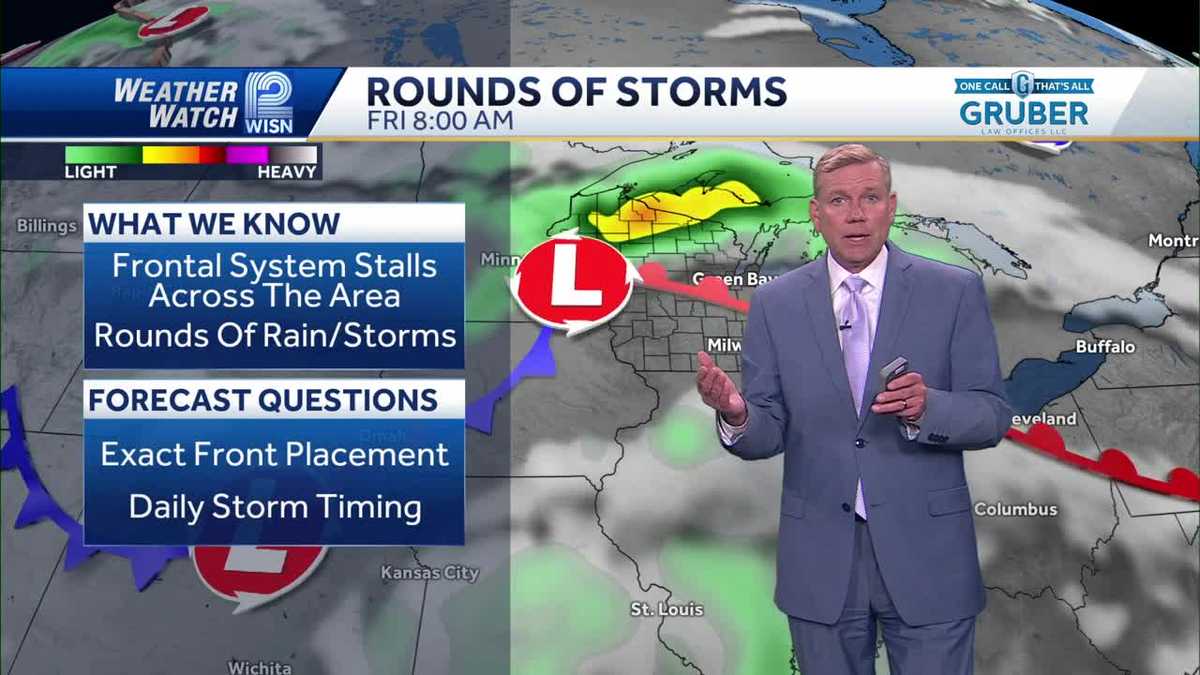 Weather: 80s To Storms
