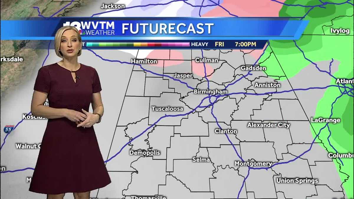 Stephanie Walker's Thursday forecast