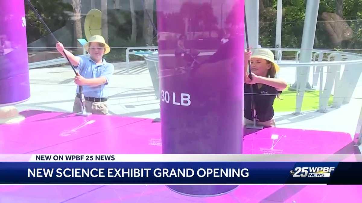 Grand opening for new science exhibit