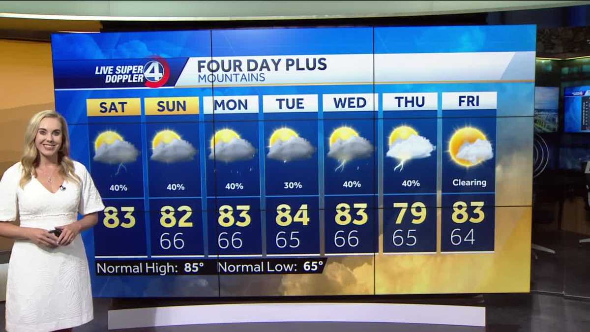 Videocast: Typical Summertime Pattern