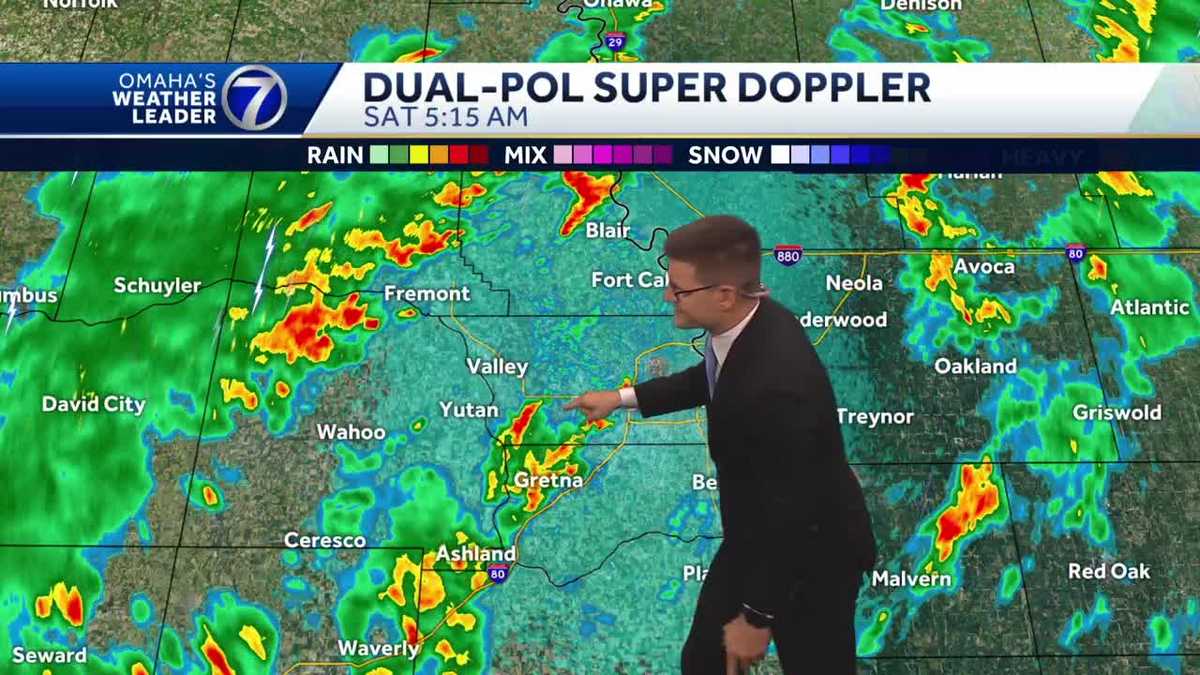 Omaha morning weather forecast for Saturday, July 5