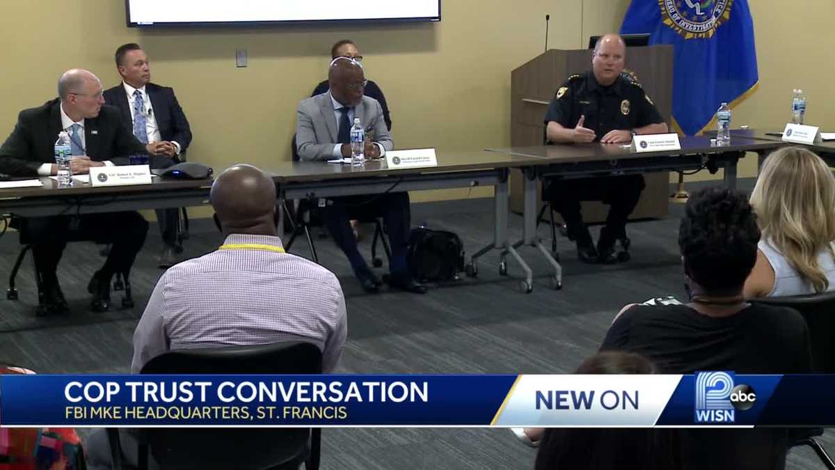 Law enforcement officials discuss improving police, public trust