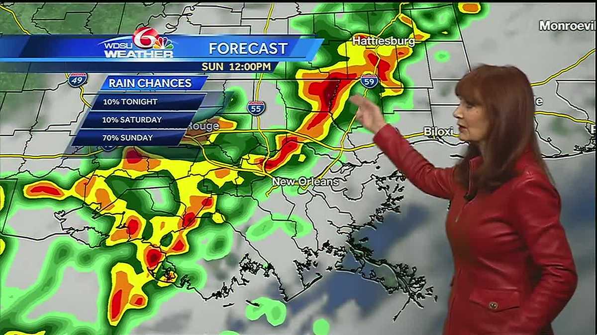 Marginal risk severe Sunday