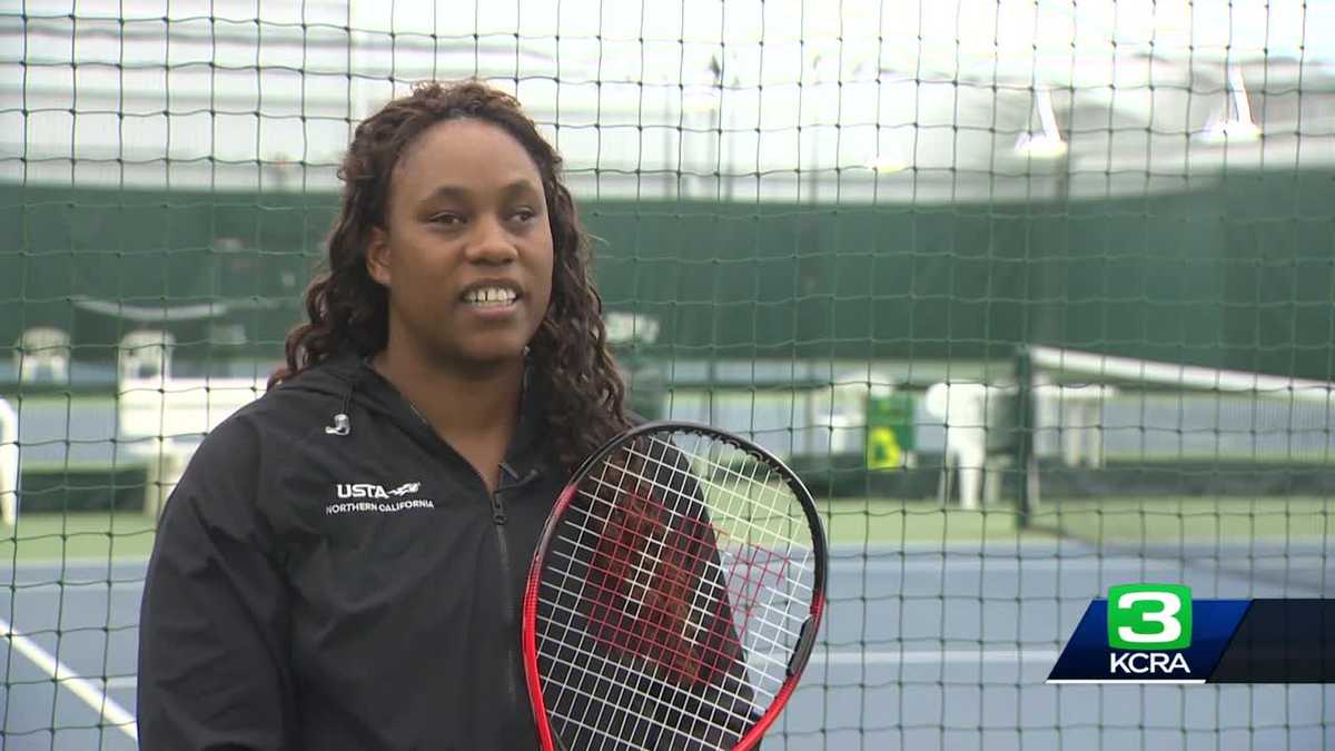 Blind tennis player brings zest for life to the adaptive sport