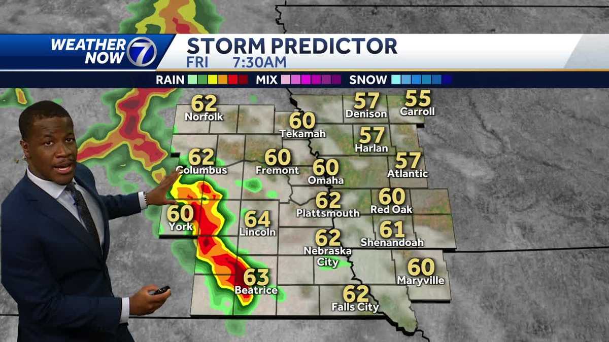Thursday, July 6: Update to Friday Storms