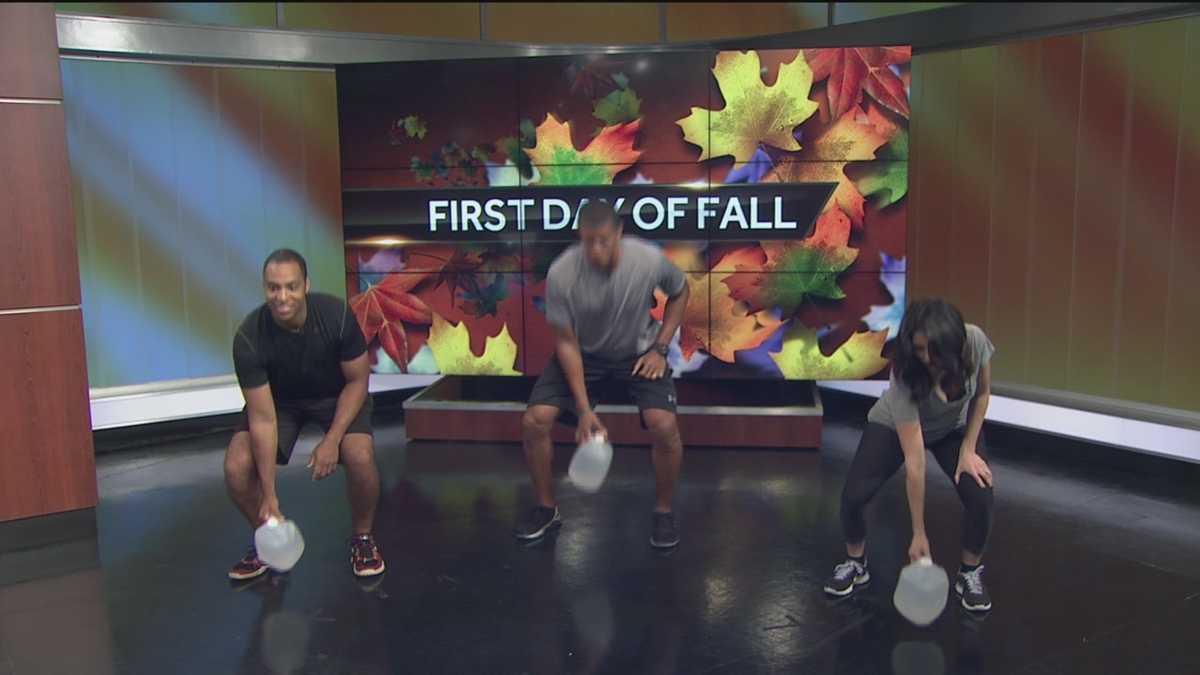 WESH 2 anchors get fall fitness tips from local trainer