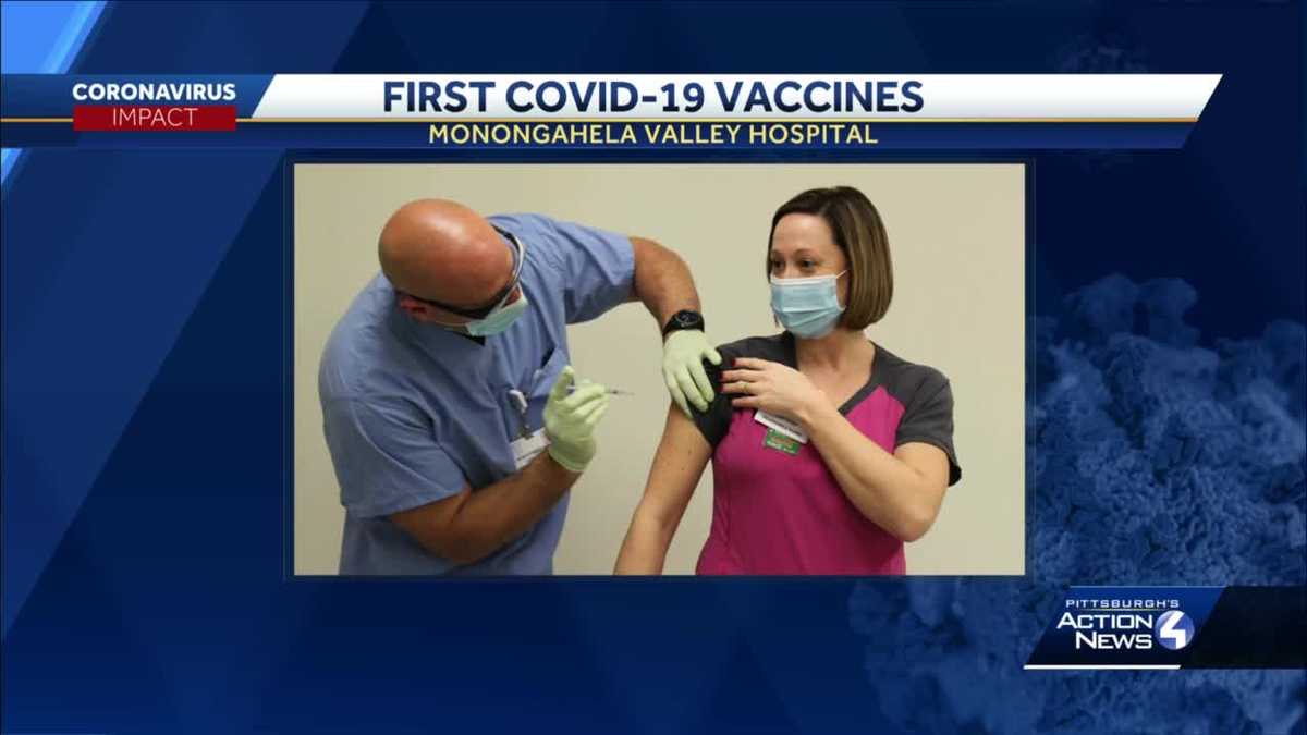 Monongahela Valley Hospital gives first doses of COVID-19 vaccine