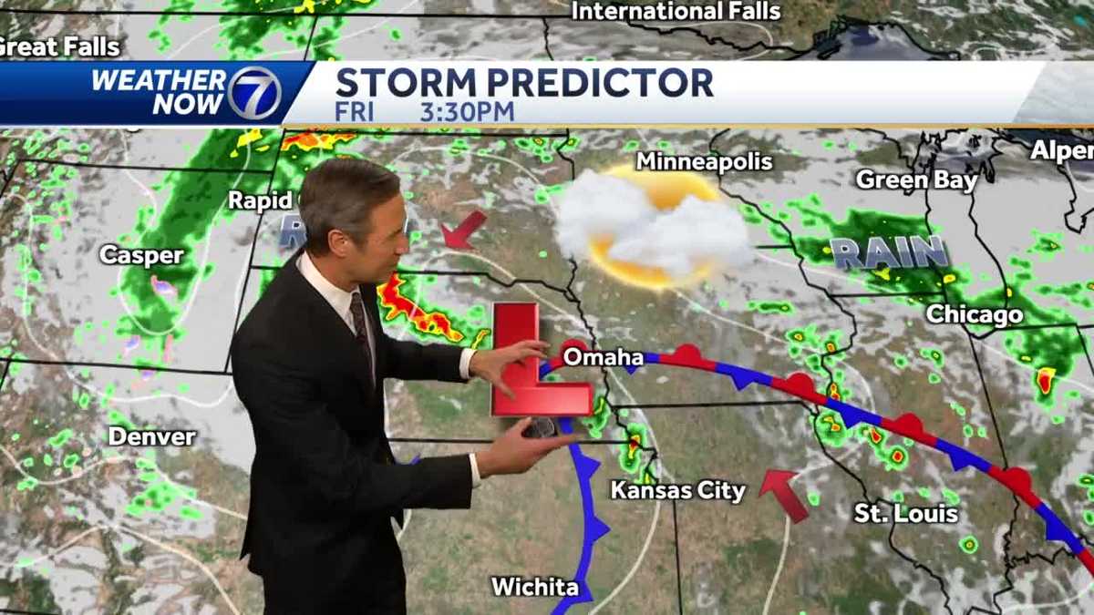 Storm chance Friday: May 10 Omaha
