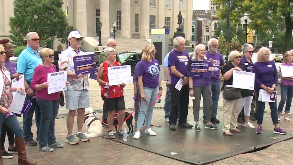 Alzheimer's advocates rally in Louisville for access to approved treatments Alzheimer's advocates rally in Louisville for access to approved treatments