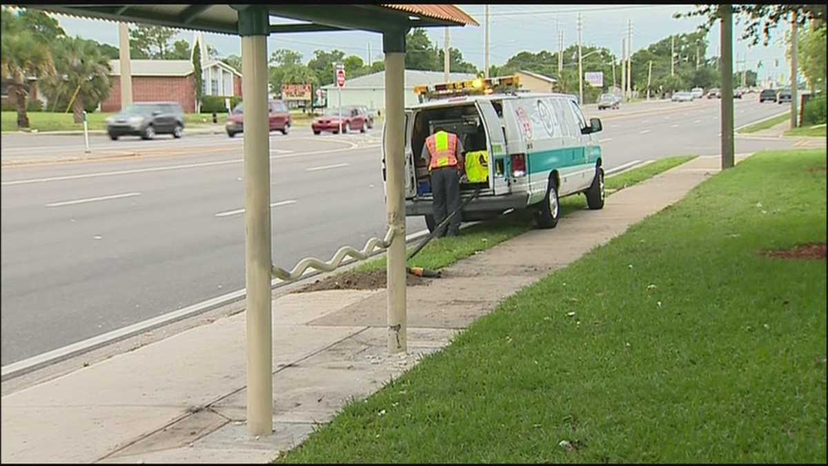 SUV crashes into bus stop, 2 women killed