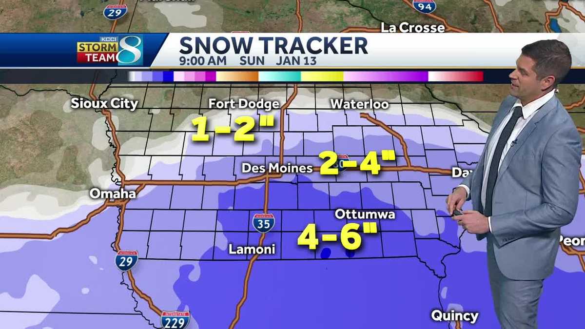 The latest on incoming snow system