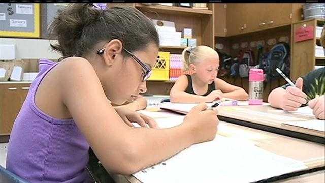 In July, some students already hitting the books
