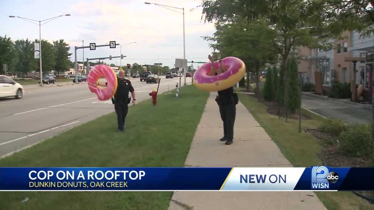 'Cop on a rooftop' raises money for Special Olympics