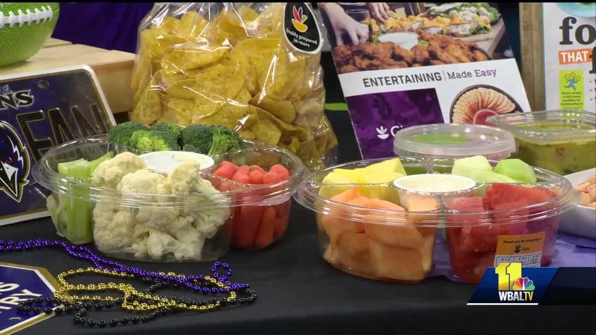 Giant offers these food options for parties