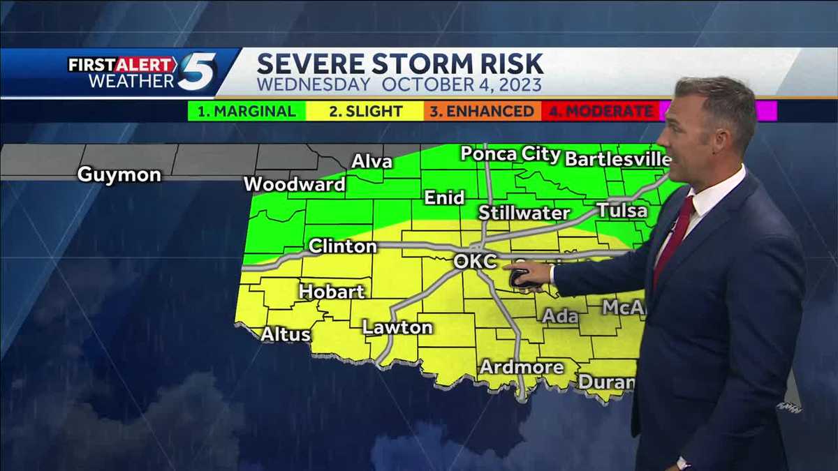 FORECAST: Severe storms likely later