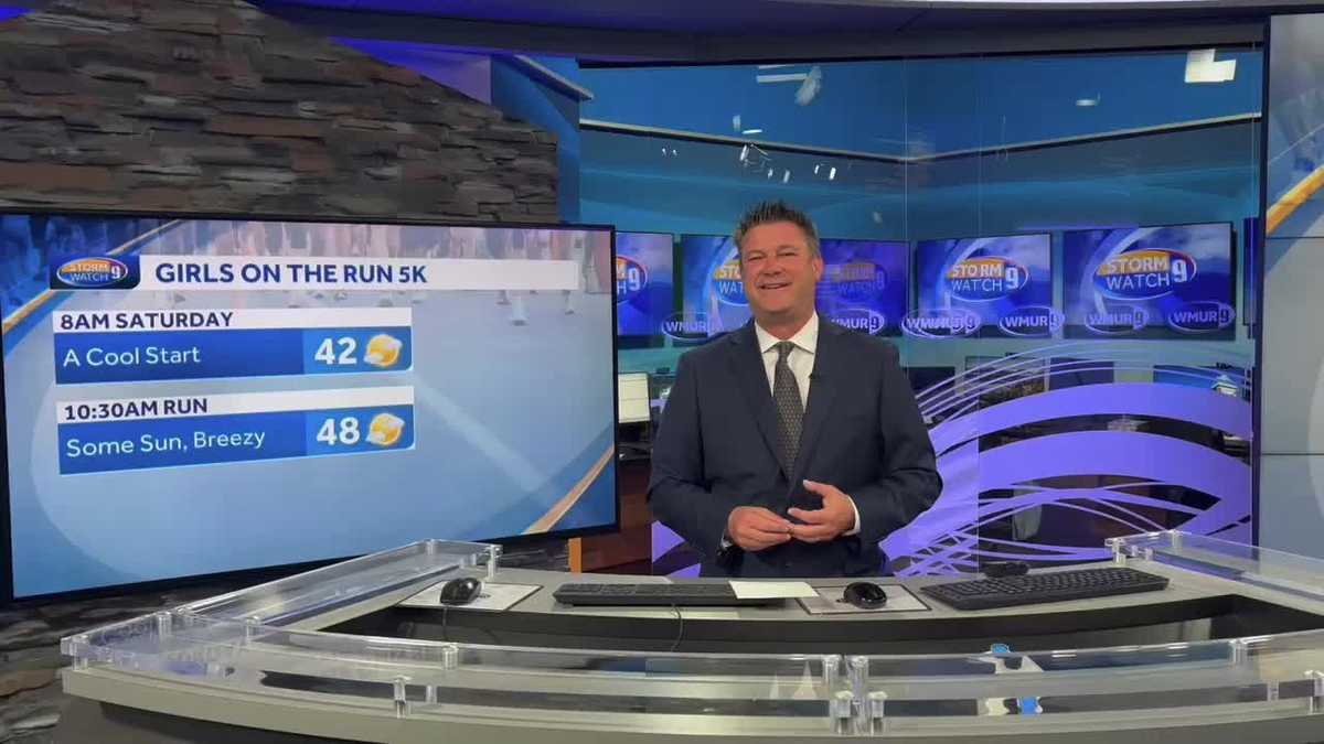 Concord weather forecast: Girls on the Run 5K
