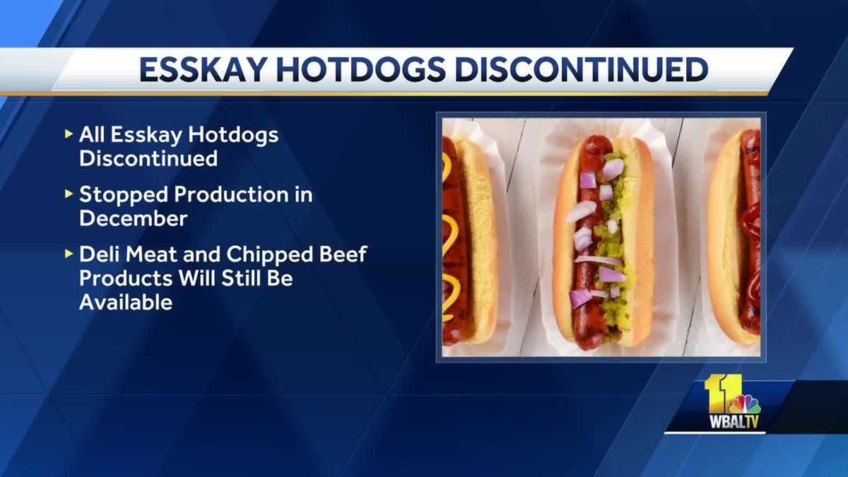 Smithfield discontinues making Oriole Esskay hot dogs