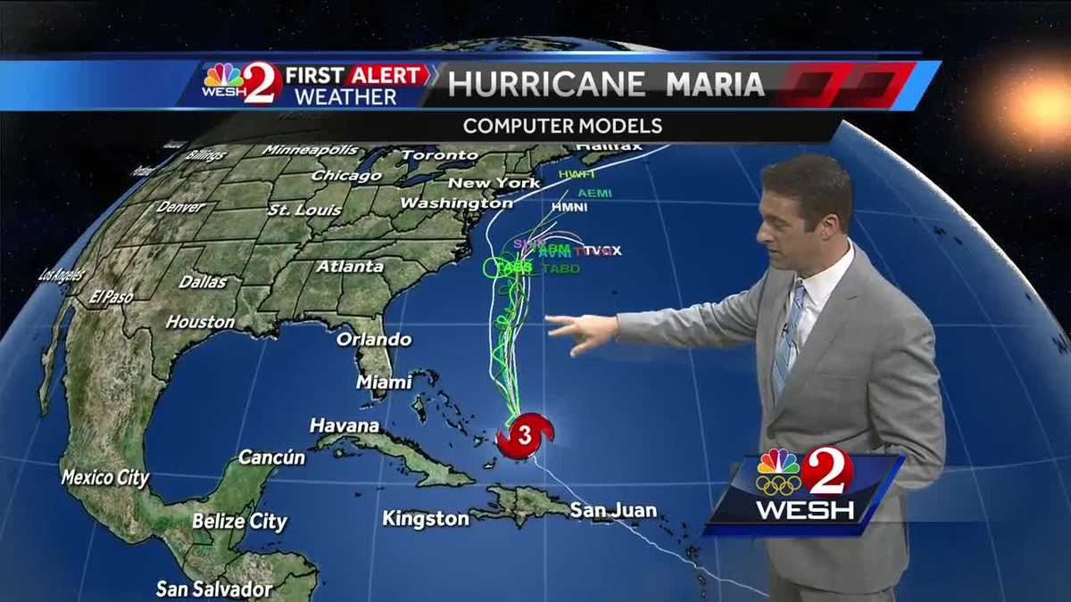 Tracking Hurricane Maria