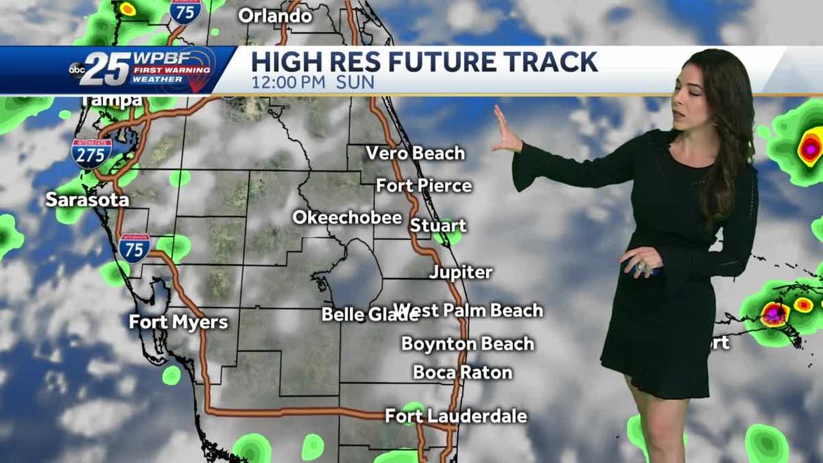 More rain and storms later today