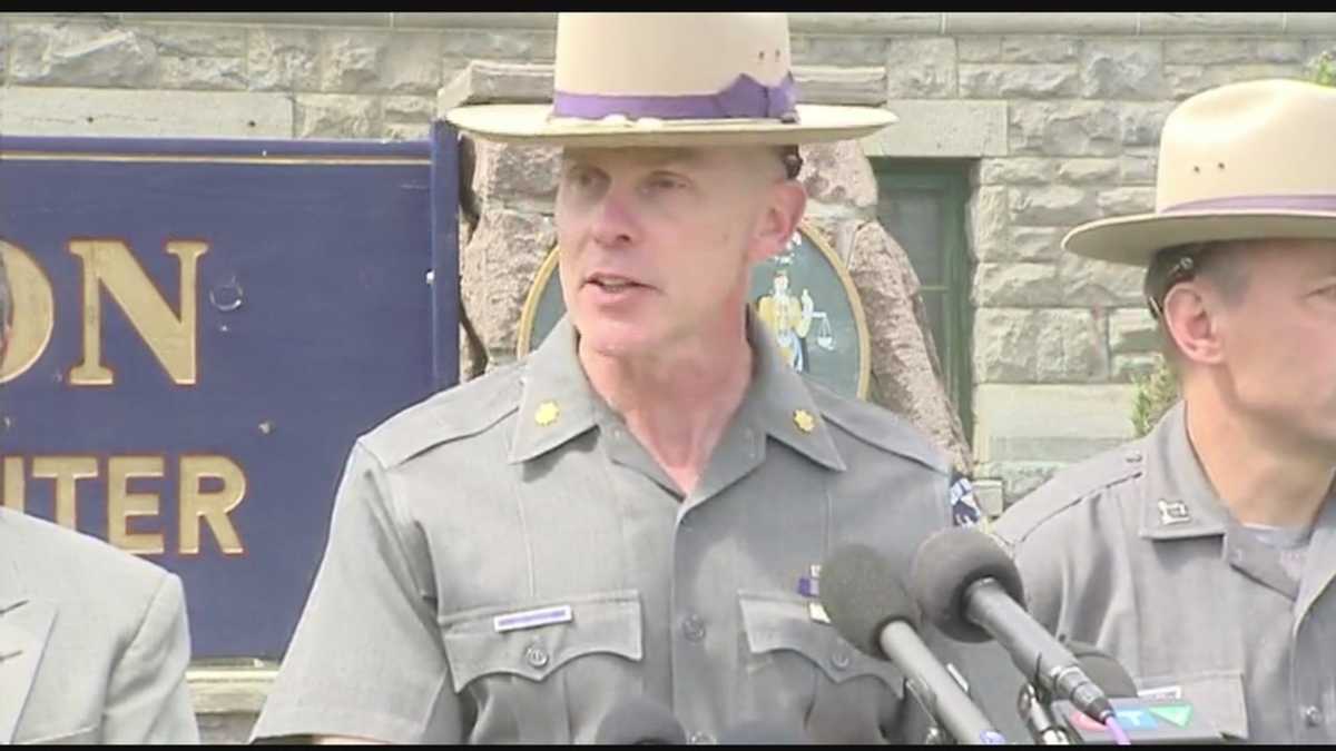 State police press conference on prisoner escape