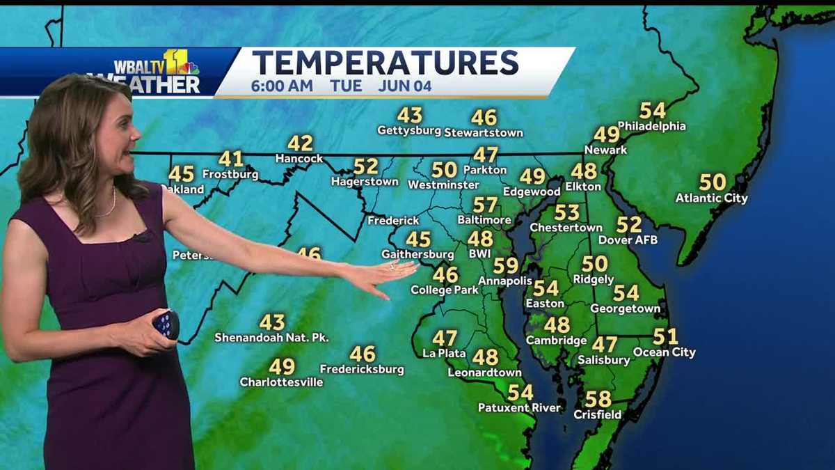 Chilly Tuesday morning