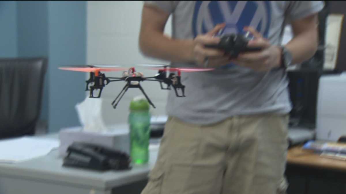 Students learn to make drones