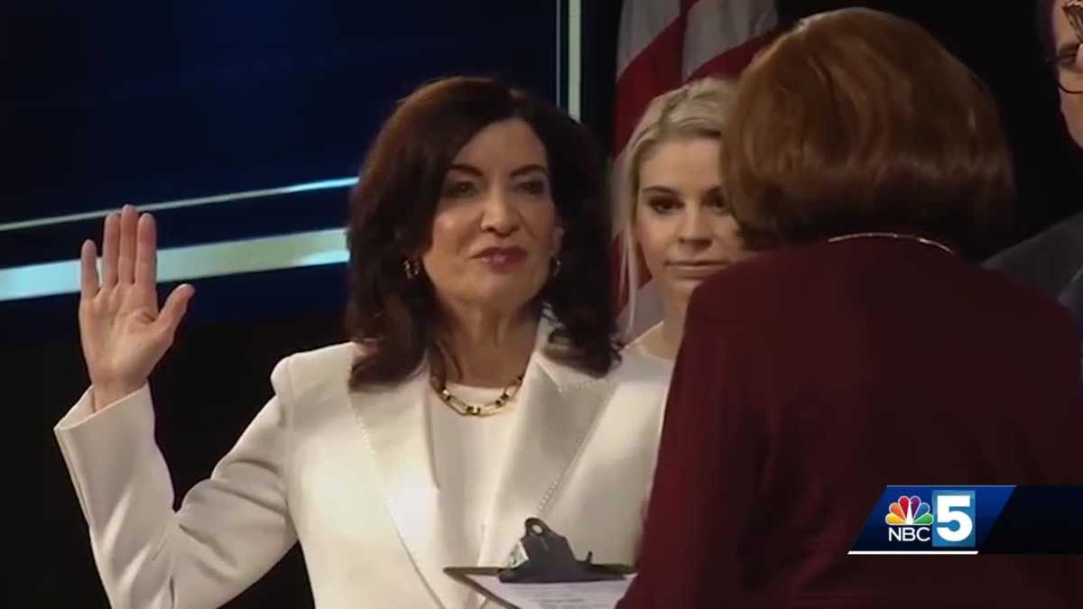 Kathy Hochul begins first four year term in New York