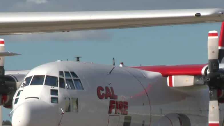 Cal Fire showcases fleet of new firefighting planes