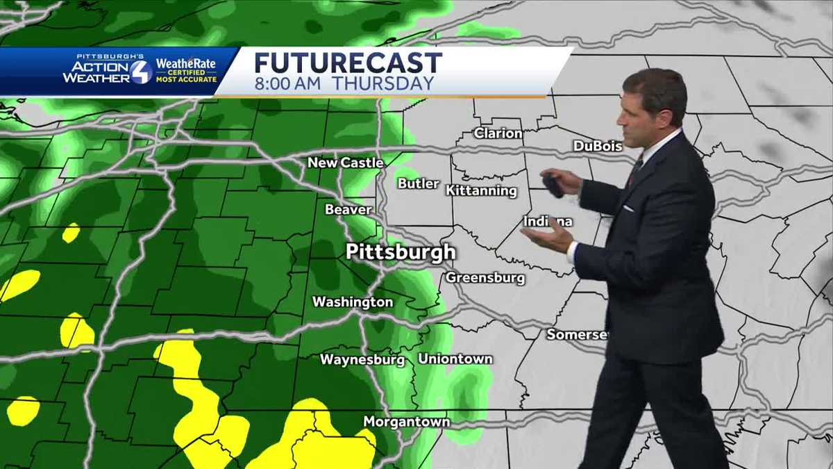 Sunshine Wednesday; Impact Day, rain Thursday