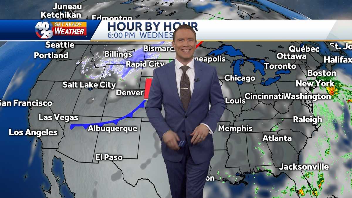 Major cold front headed for us