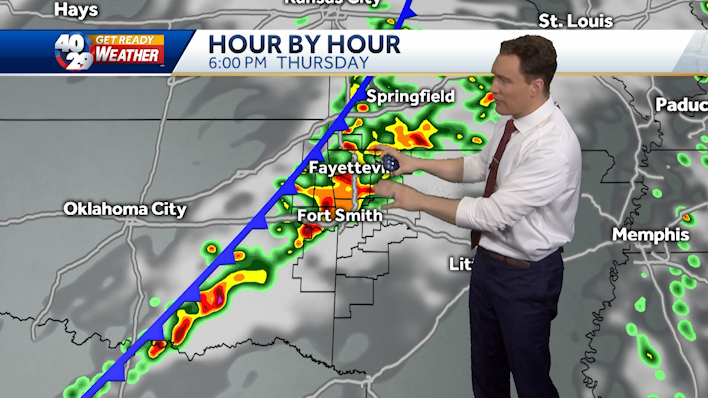 40/29 Severe Day: Update on threat of storms and temperature drop