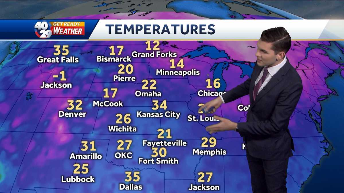 Cold Thursday morning followed by a warmer afternoon