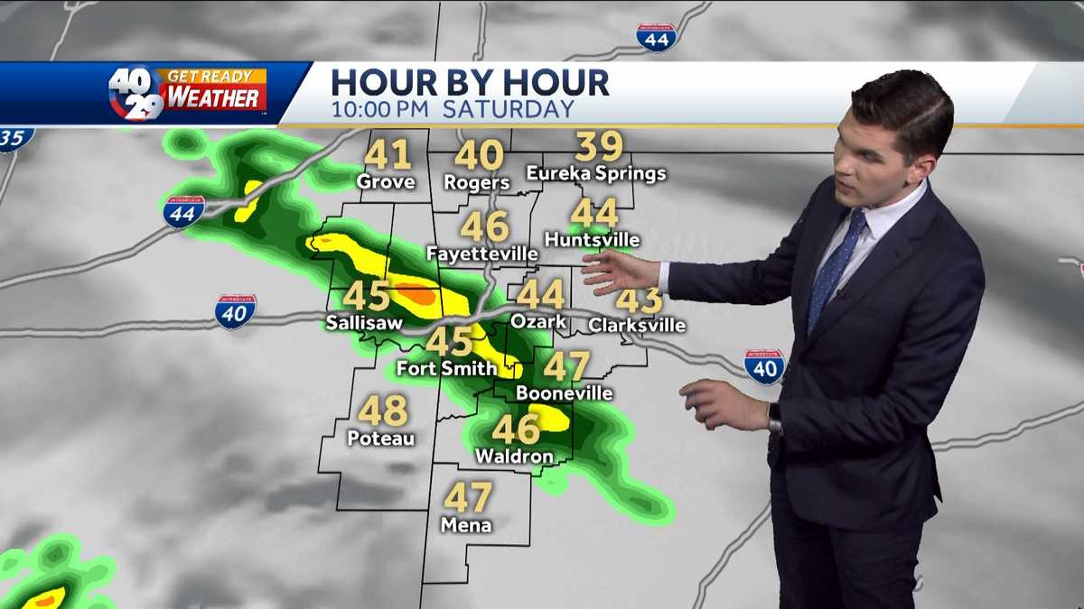 Nice Saturday; Rain likely tonight