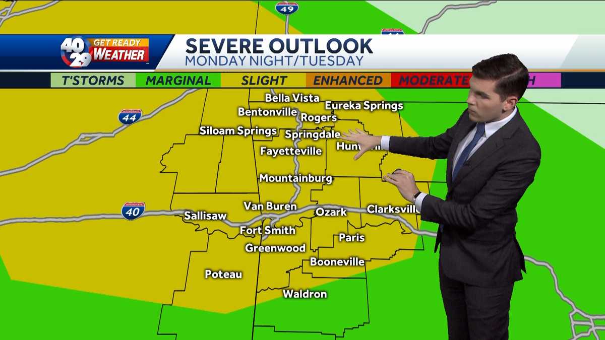 Strong Storms Possible Tuesday Morning