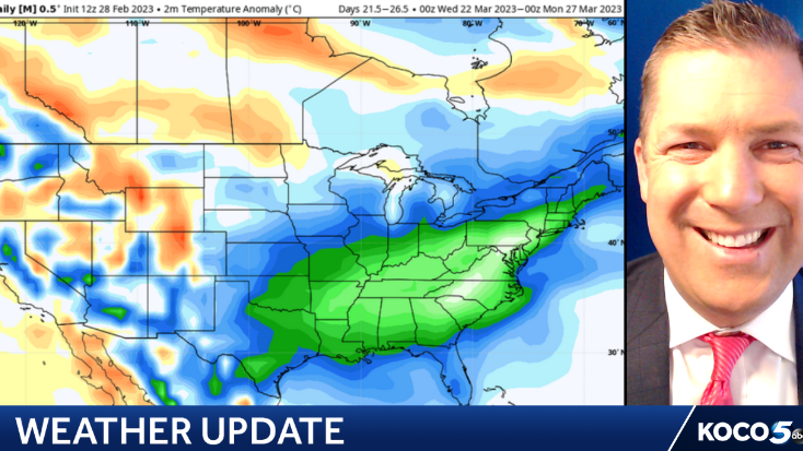 March Temperature Outlook