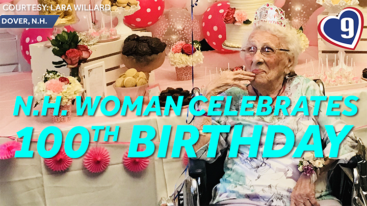 9 Loves New Hampshire Woman Celebrates 100th Birthday