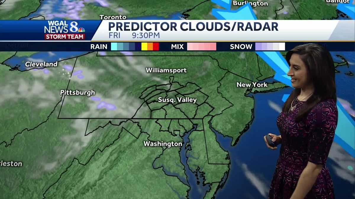 Watching for a "chance" of snow next week in Pennsylvania