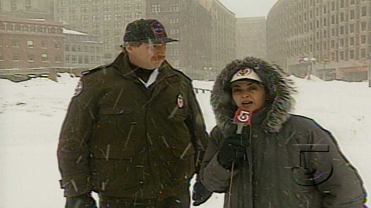 Boston's Blizzard of 1996: WCVB broadcast highlights