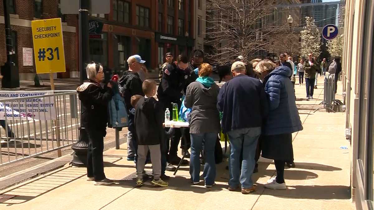 Security tight around Boston Marathon route; no credible threat