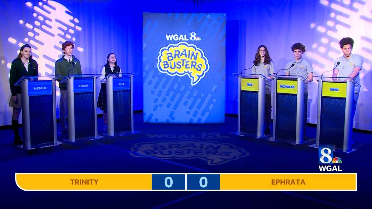 WGAL 8 Brain Busters: Trinity vs Ephrata