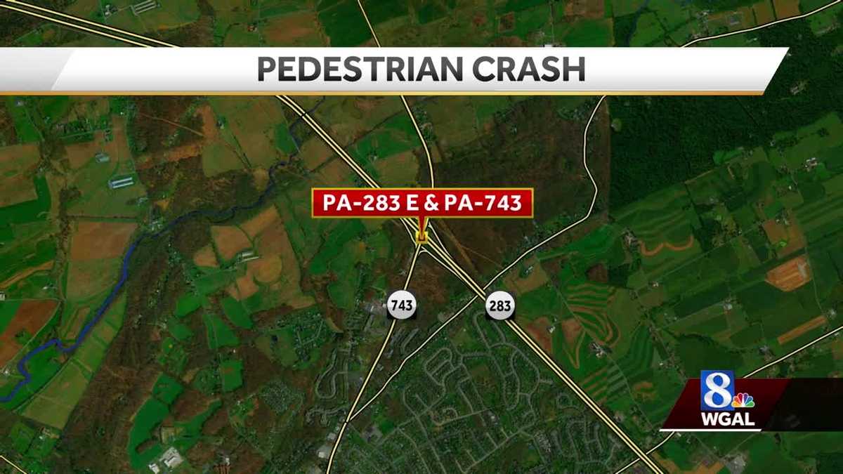 Route 283 reopens after pedestrian crash
