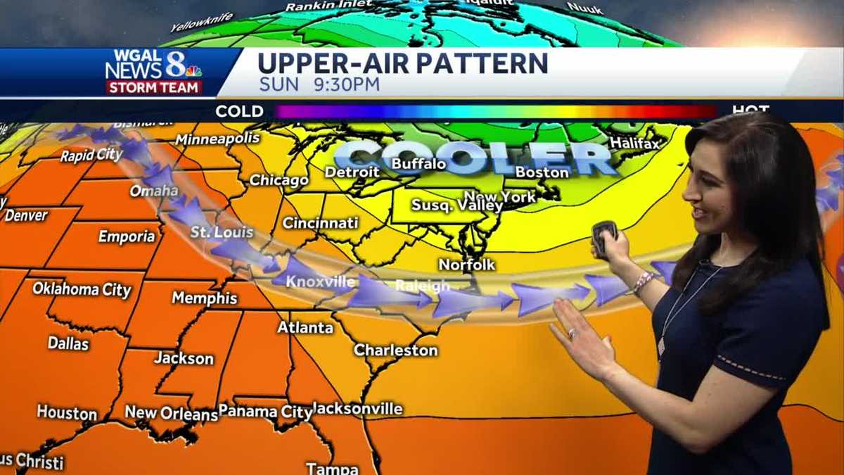 CENTRAL PA.: Summerlike weather on the way